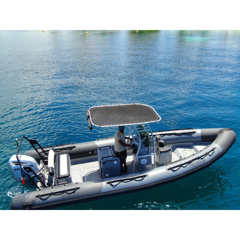 Roll bar double pour annexe PATROL - 3D TENDER