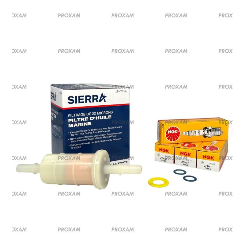 Kit maintenance de base - MERCURY 80 à 115cv 4T EFI (2.1L)